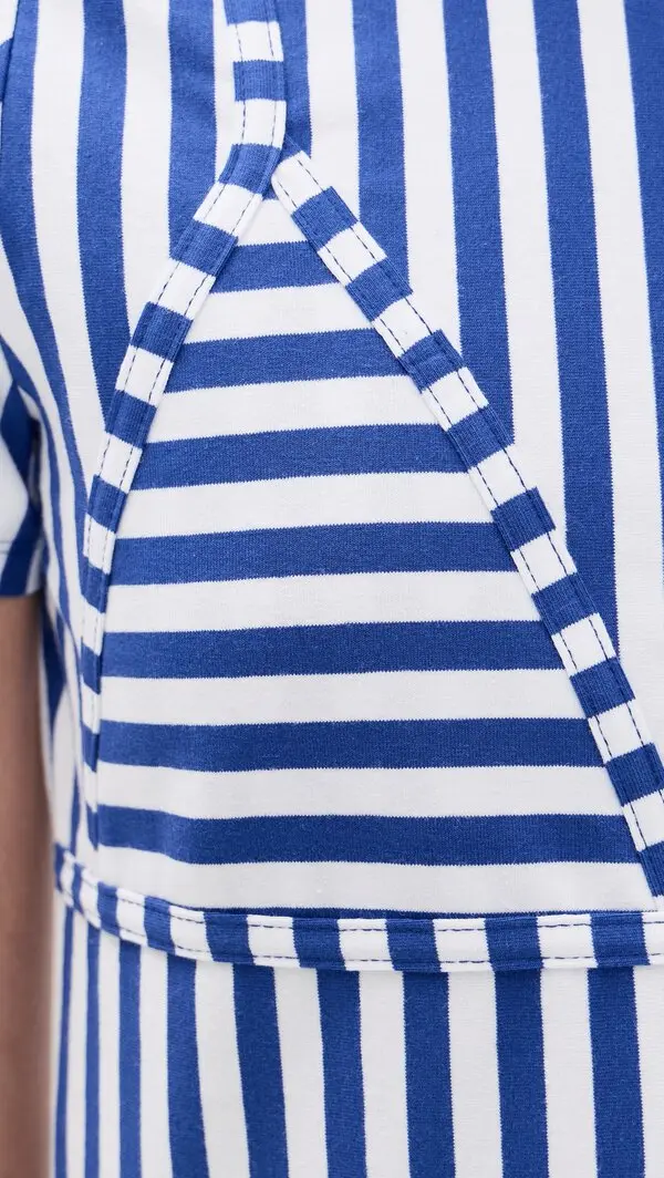 SIMONMILLER Kini Striped Tee - Blue Stripe