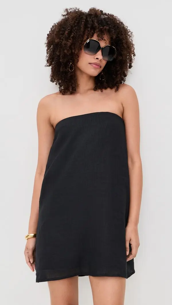 Mikoh Arden Linen Mini Dress