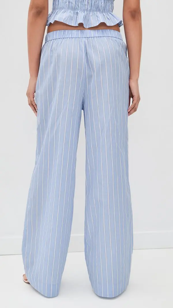 NIA Khonny Striped Poplin Pants