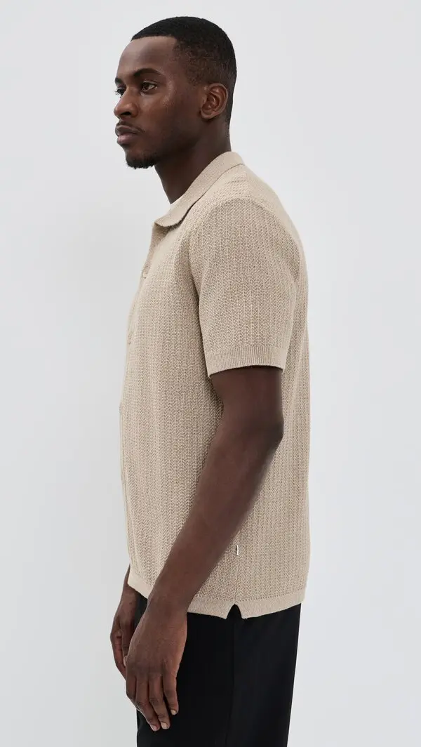 Nn07 Ares Button-up Sweater