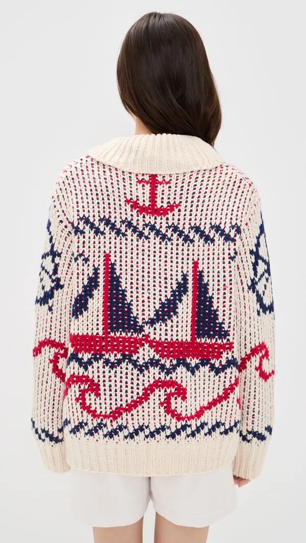 BAILEY ROSE Nautical Cardigan