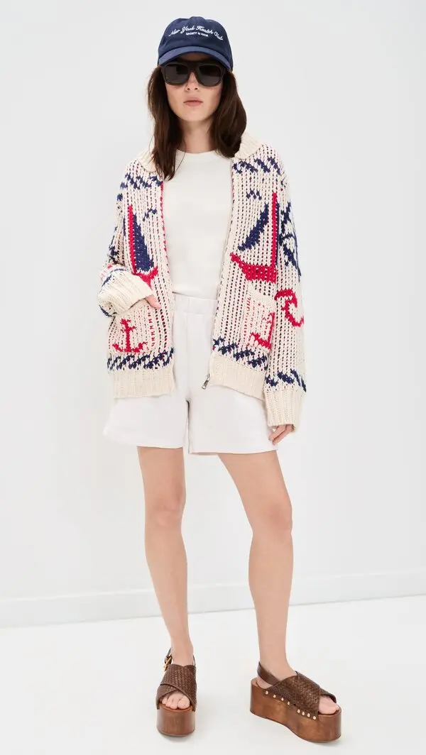 BAILEY ROSE Nautical Cardigan