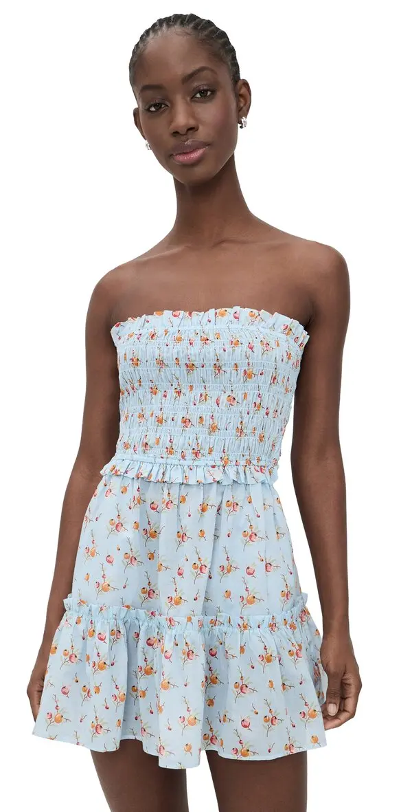 Sea Freya Strapless Mini Dress - Multi