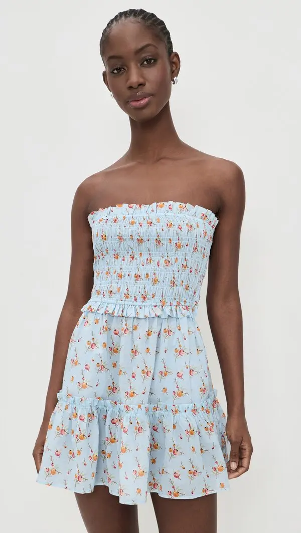 Sea Freya Strapless Mini Dress