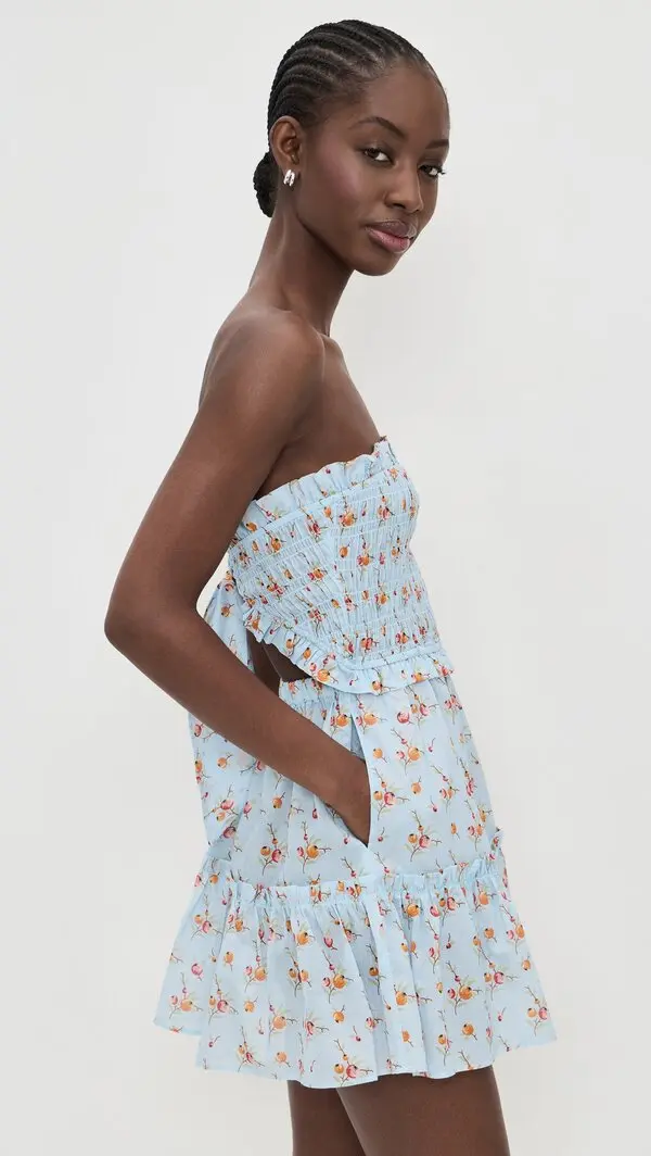 Sea Freya Strapless Mini Dress