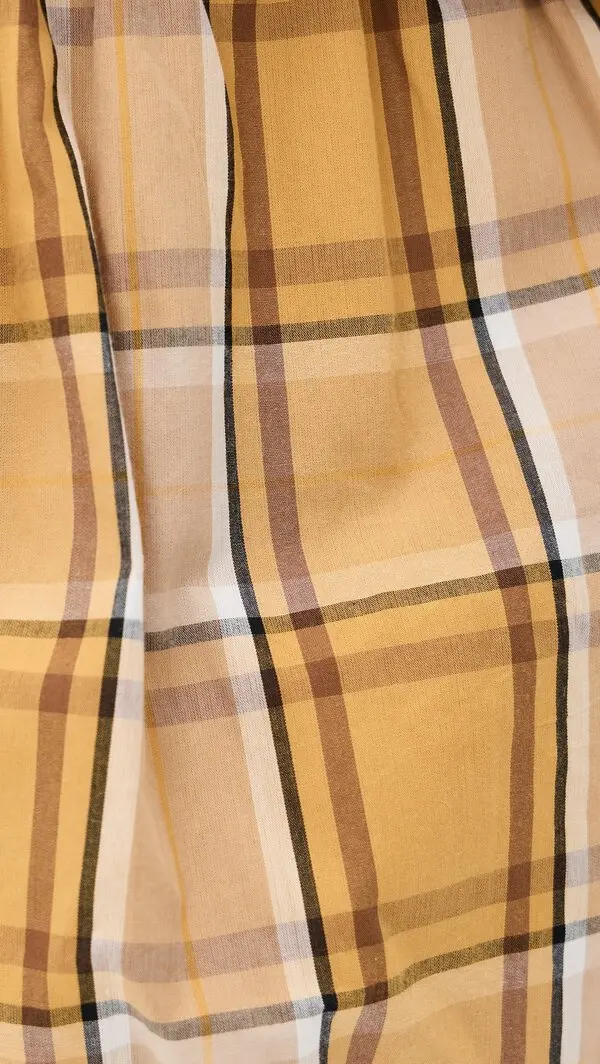 Sea Copeland Plaid Bubble Shorts