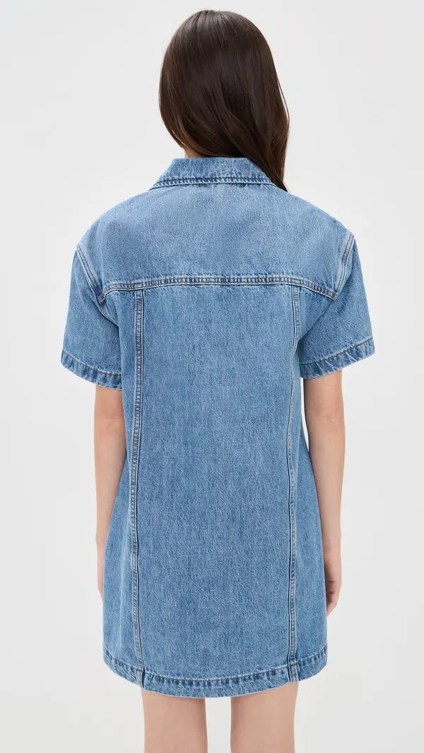 Blanknyc Easy Goer Mini Denim Shirt Dress