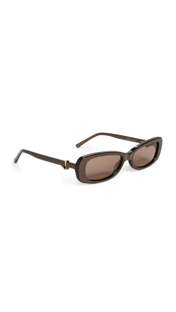 LUV LOU The Bella Rectangle Sunglasses