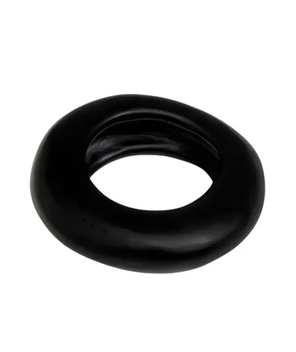 Dinosaur Designs Large Drift Bangle - Black