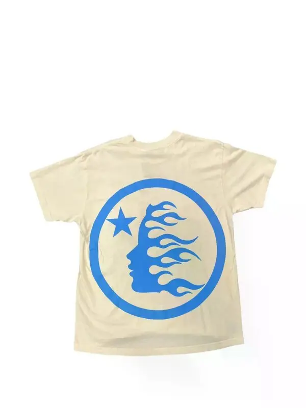 HELLSTAR Logo-print T-shirt - Neutrals