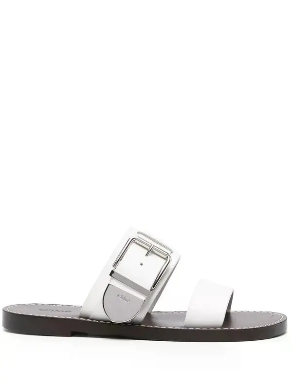 Chloé Rebecca Slides - White
