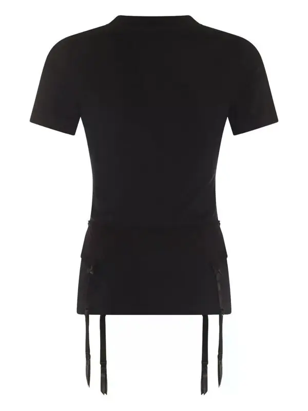 Balenciaga Lace-trimmed T-shirt