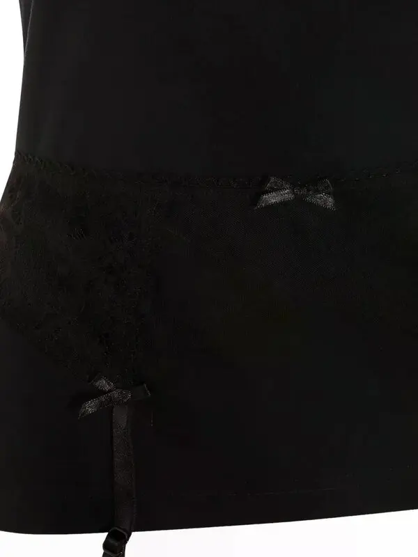 Balenciaga Lace-trimmed T-shirt