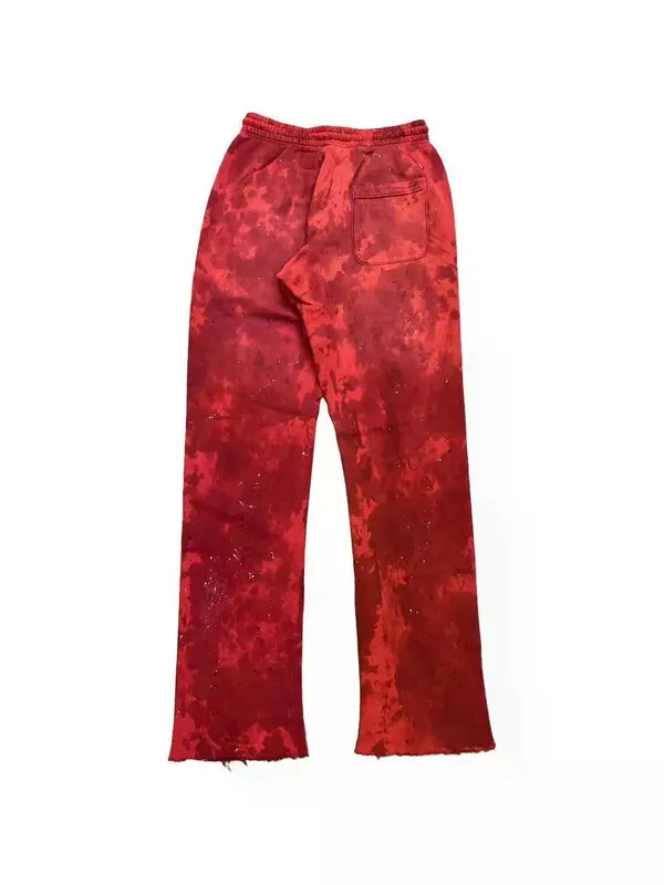 HELLSTAR Tie-dye Track Pants With Graphic Print
