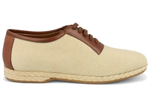 FERRAGAMO Bosco Canvas Dress Sneakers