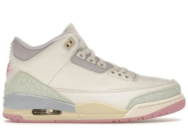 JORDAN 3 Retro Sneakers - Sail/jade Aura