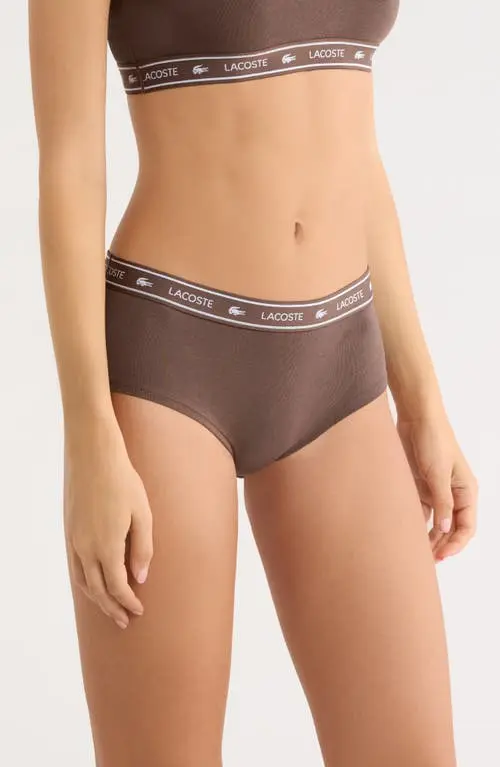 Lacoste Stretch Cotton Briefs - Grume