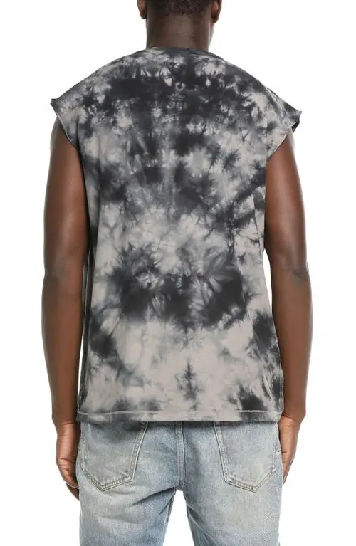 PURPLE BRAND Sleeveless Cotton Graphic T-shirt