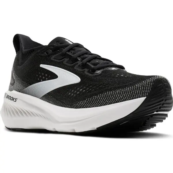 Brooks Glycerin Gts 23 Running Shoe - Black/grey/white