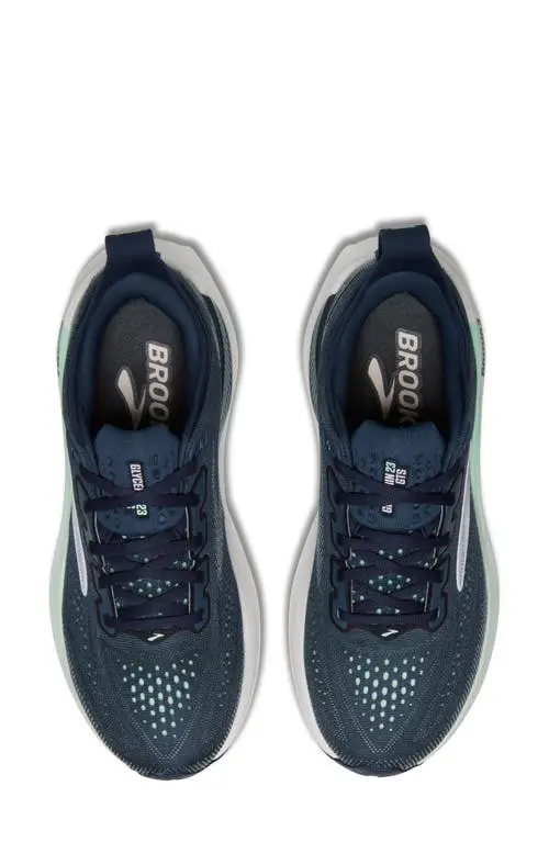 Brooks Glycerin Gts 23 Running Shoe - Spellbound/yucca/pink