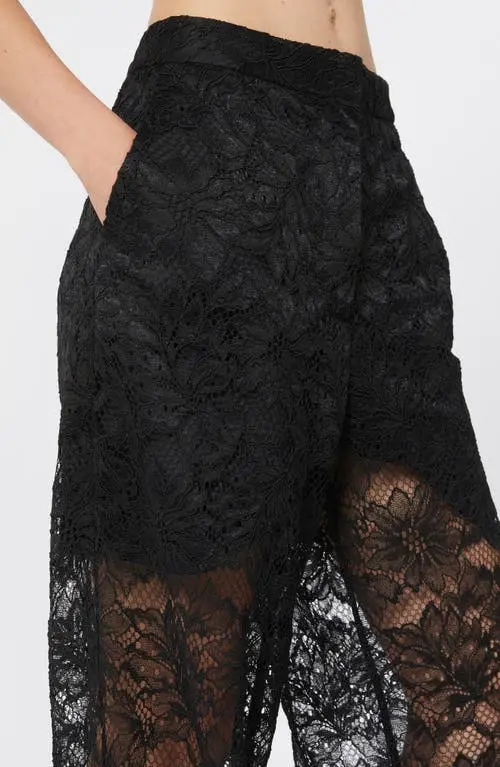 Sportmax Lace Wide Leg Pants