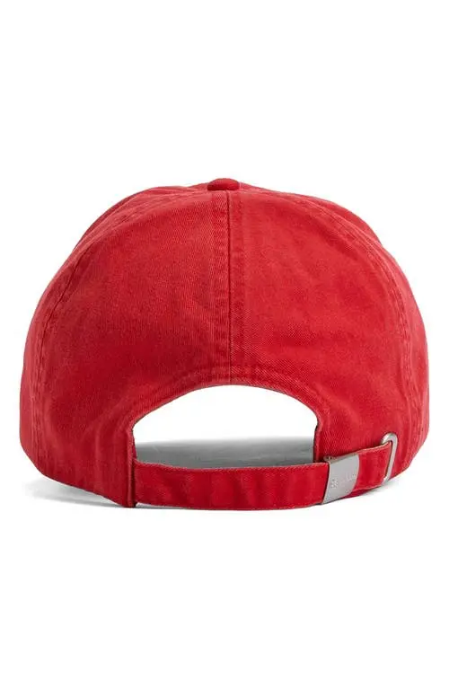 Barbour Cascade Baseball Cap - Lava