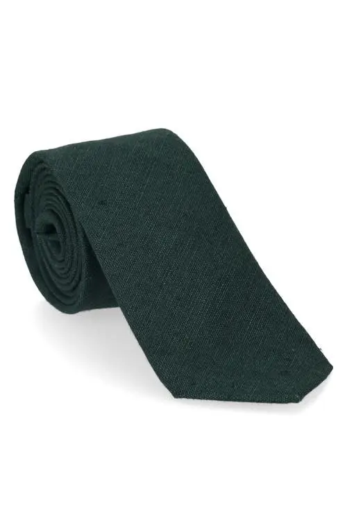FORTELA Hemp Imperial Neck Tie - Forest Green