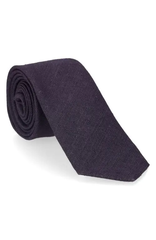 FORTELA Hemp Imperial Neck Tie - Plum