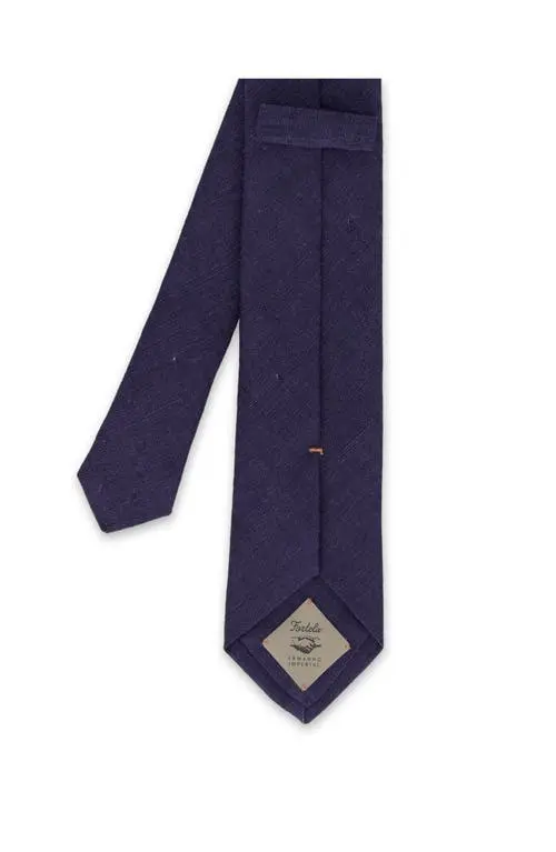 FORTELA Hemp Imperial Neck Tie - Violet