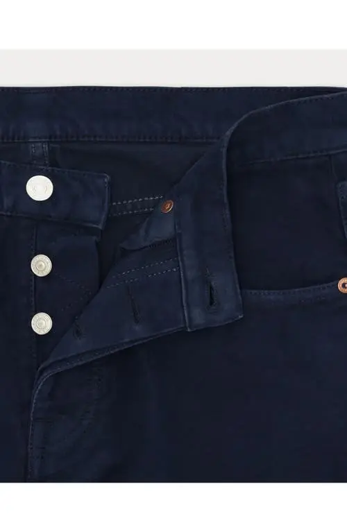 FORTELA Five-pocket Moleskin Trousers - Dark Blue
