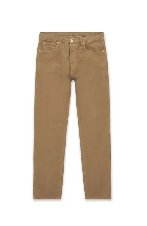 FORTELA Five-pocket Moleskin Trousers - Light Brown