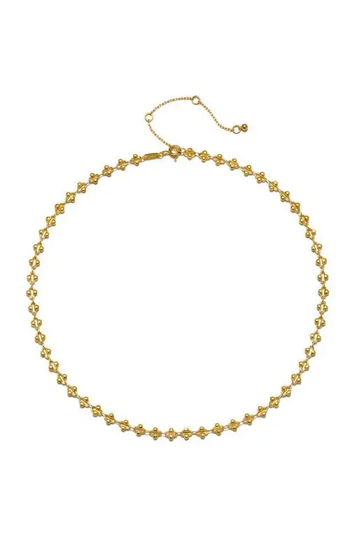 SATYA JEWELRY En Hour Coin Chain Necklace