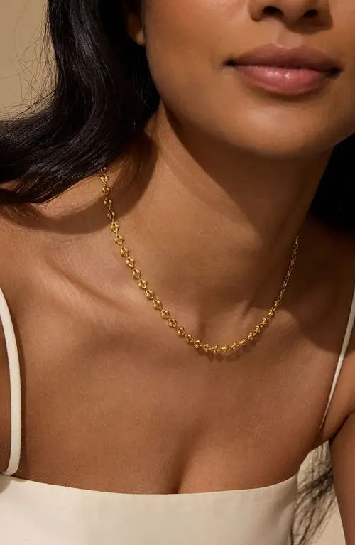 SATYA JEWELRY En Hour Coin Chain Necklace