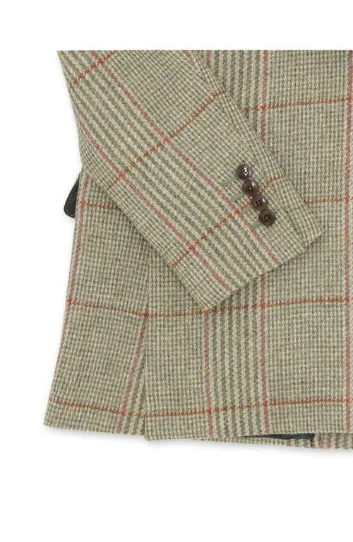 FORTELA Shetland Double-breasted Jacket - Multicolor