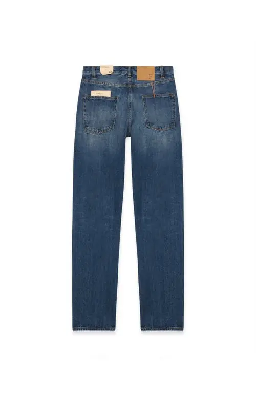 FORTELA John D Classic Five-pocket Denim Jeans - Blue