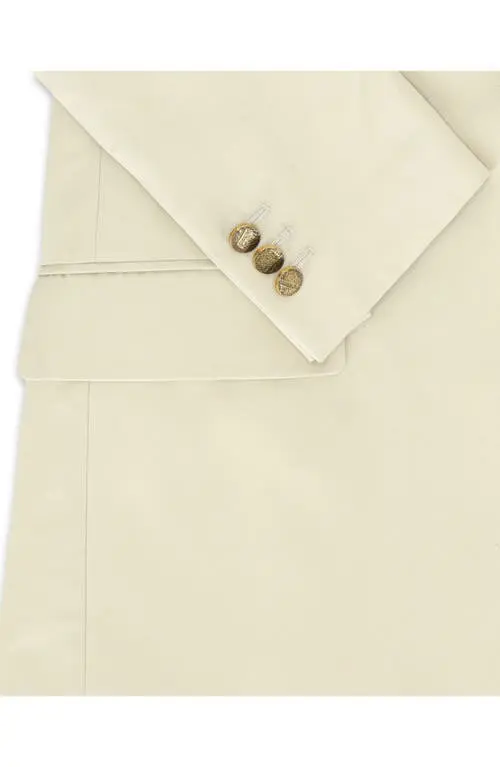 FORTELA Classic Navajo Crochet Blazer - Beige