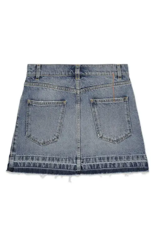 FORTELA Mini Denim Skirt