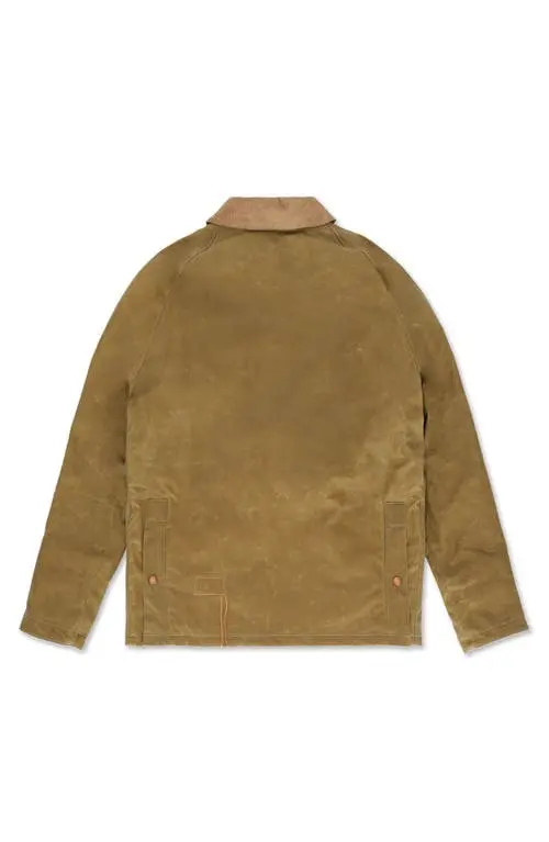 FORTELA Bristol Waxed Cotton Jacket - Beige