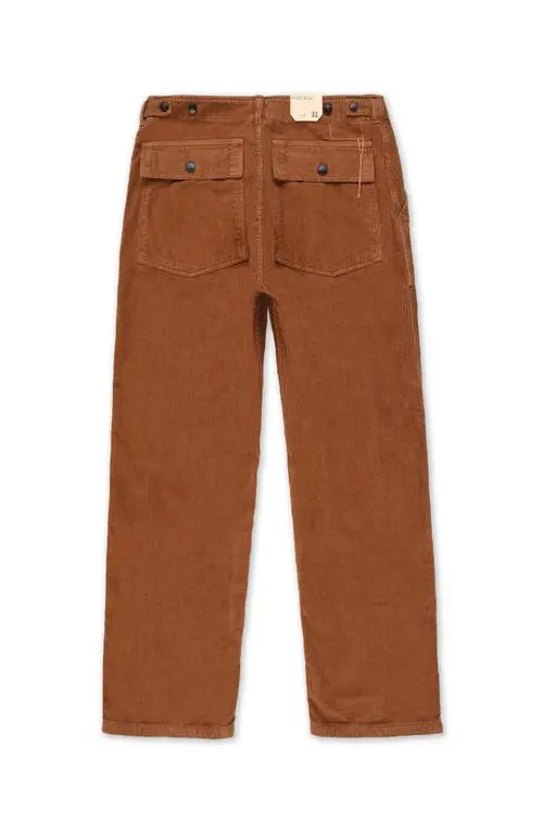 FORTELA Vintage Corduroy Fatigue Trousers