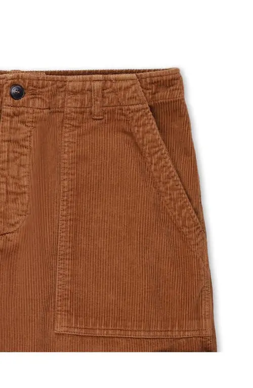 FORTELA Vintage Corduroy Fatigue Trousers