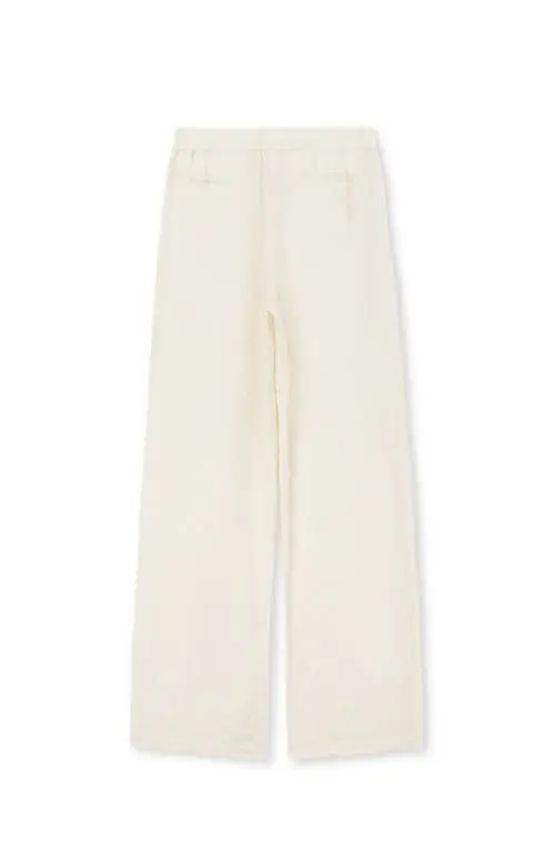 FORTELA Drawstring Linen Trousers