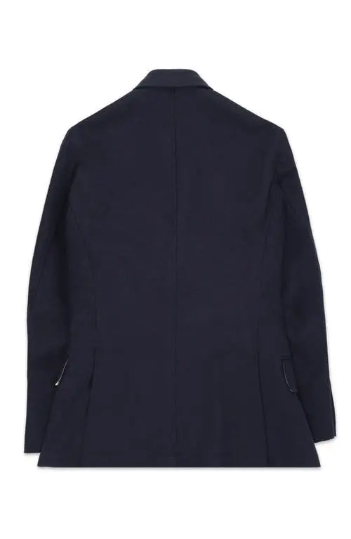 FORTELA Classic Double-breasted Merino Wool Blazer