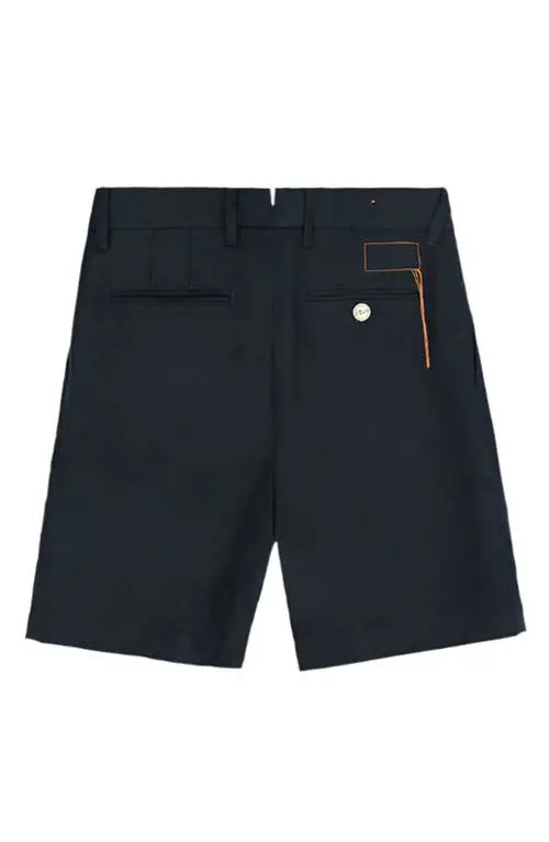 FORTELA Regular-fit Pleated Bermuda Shorts