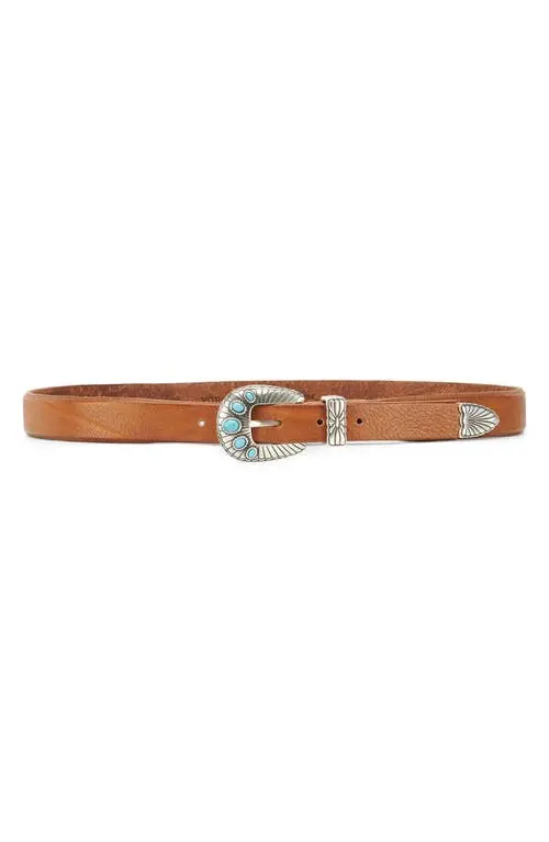 FORTELA Martellata Leather Belt