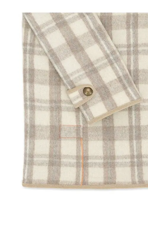 FORTELA Danielle Plaid Wool Jacket - Multicolor