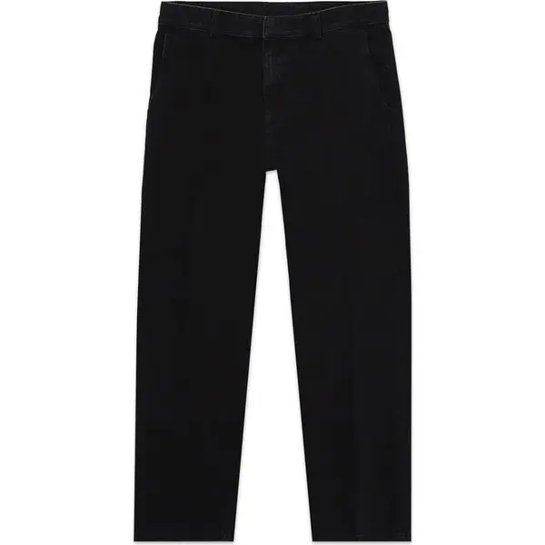 FORTELA Maine Cotton Trousers - Black