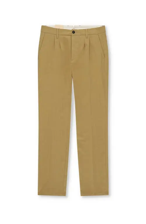 FORTELA Tapered Cotton Trousers