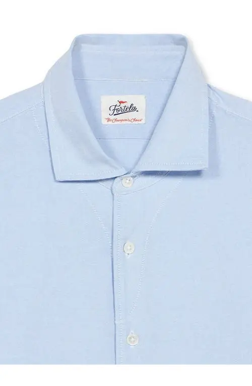 FORTELA Oxford Shirt - Pale Yellow