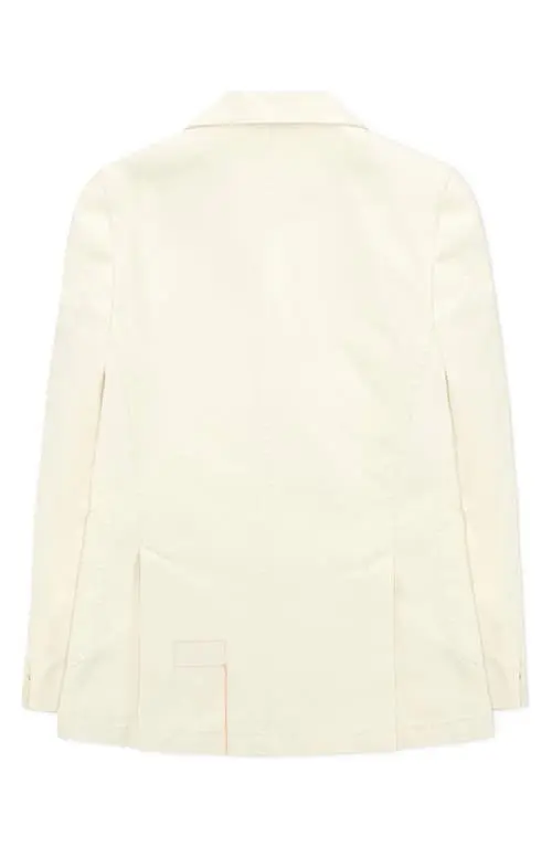 FORTELA Classic Double Breasted Jacket - Ecru