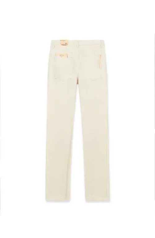 FORTELA John D Slim-fit Five-pocket Jeans - Ecru